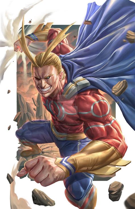 Allmight Fanart By Christianamiel21 Boku No Hero Academia Hero My
