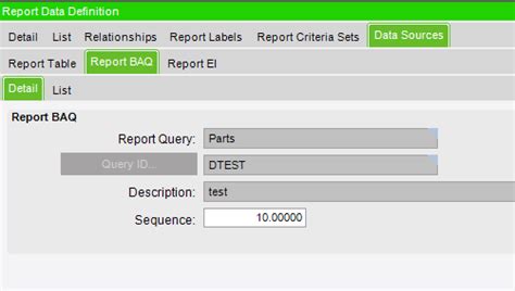 Baq Report Custom Filter Epicor Erp 10 Epicor User Help Forum