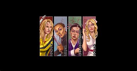 Deadly Viper Assassination Squad Cutout Kill Bill Posters And Art