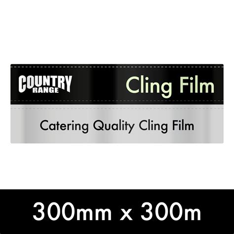 Country Range Cling Film 300 Mm X 300 Metres Country Range