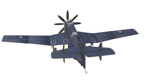 Fairey Gannet 3d Model Turbosquid 2356034