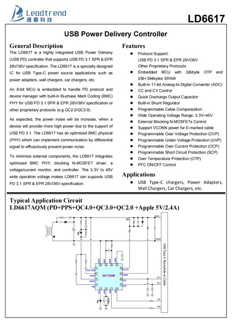 30 Pd3 1 Protocol Chips And Their 11 Manufacturers A Chargerlab
