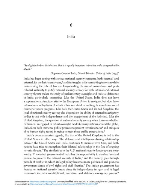 Cambridge Dinesh Trivedi Pdf