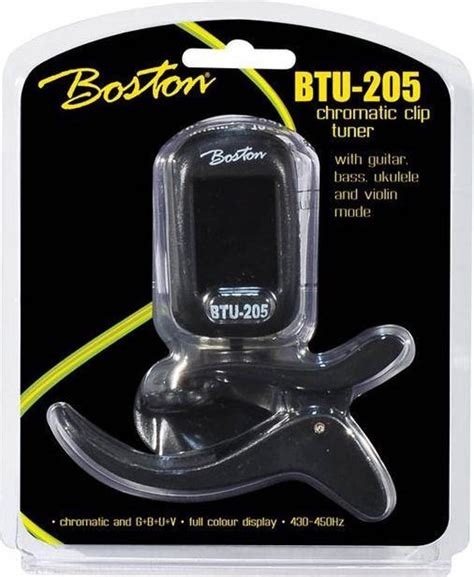 Stemapparaat Chromatische Clip Tuner BTU 205 Boston Bol