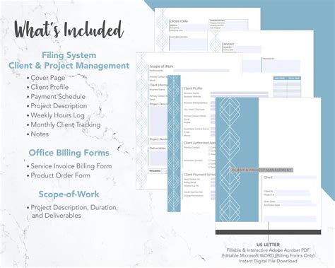 Office Filing System Template