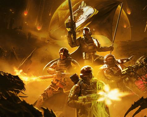 1280x1024 Helldivers 2 Super Citizen Edition Wallpaper 1280x1024 Resolution Hd 4k Wallpapers