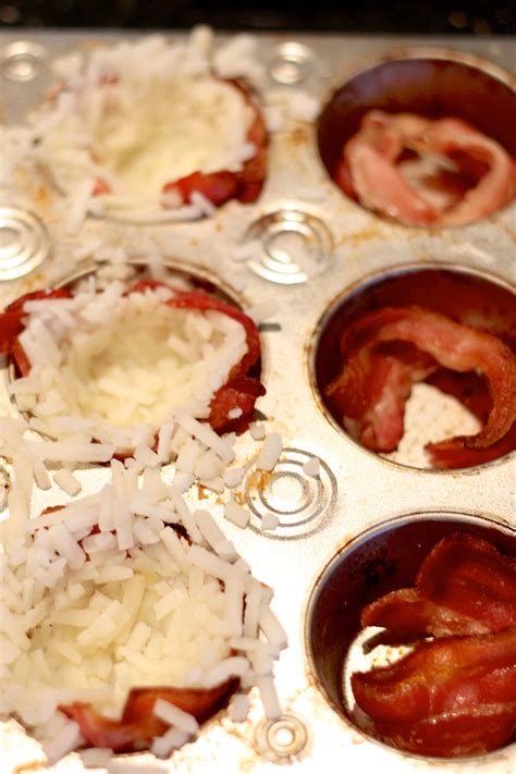 Bacon Egg Nests