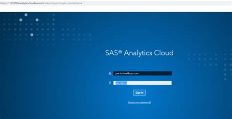 Zero To Sas In 60 Seconds Sas Machine Learning On Sas Cloud Sas Users