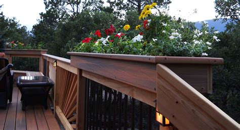 Deck Rail Planter Brackets • Decks Ideas