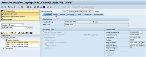 Techsap Trfc In Abap Here Is One Eaxmple