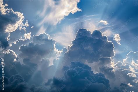 Cloud Service Models Illustrated With Different Cloud Shapes