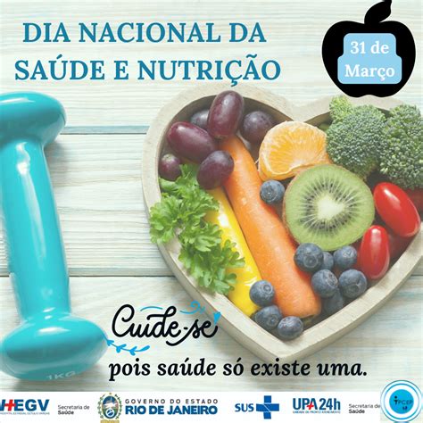 Dia Da Saúde E Nutrição Serve De Alerta Para Mudança De Hábitos