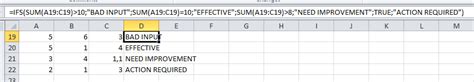 In Excel I Want To Write A Formula That When A Number Is Presented Its