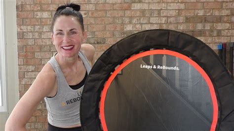 20 Min Beginner Friendly Trampoline Workout Circuit Rebounding With