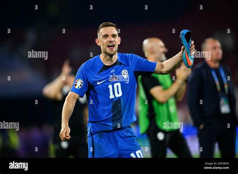 Cologne Germany 25 June 2024 Timi Max Elsnik The Football Match