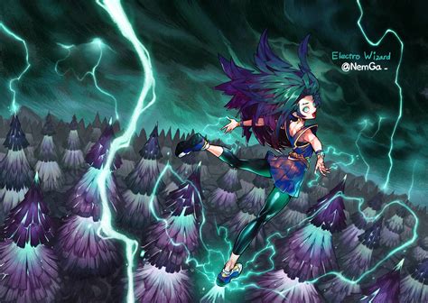 Artstation Clash Royale Electro Wizard Ts