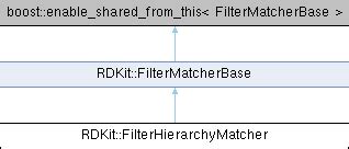 RDKit RDKit FilterHierarchyMatcher Class Reference