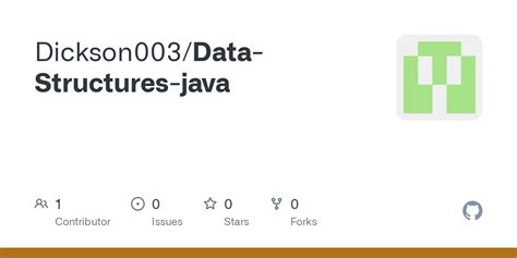 Github Dickson003data Structures Java