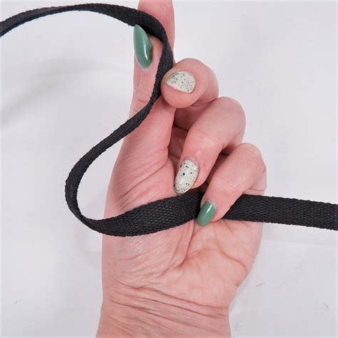 Doris Heavy Duty Woven Webbing Tape Trim Black 1956g