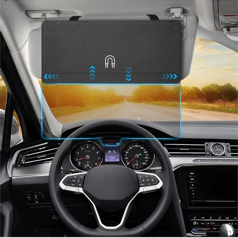 Zddgnn Polarized Car Sun Visor Extender Upgraded Polarized