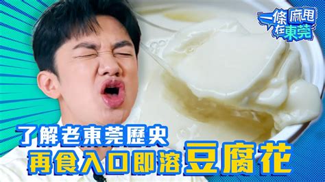 一條麻甩在東莞了解老東莞歷史 再食入口即溶豆腐花東莞豆腐花美食飲食綜藝TVB YouTube