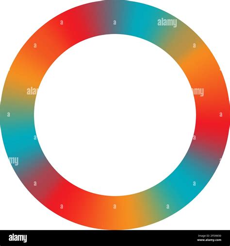 Abstract Gradient Circle Gradation Circle — Stock Vector Illustration