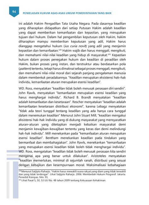 Penjelasan Hukum ASAS ASAS UMUM Pemerintahan YANG BAIK 25 94 PENJELASAN HUKUM ASAS ASAS UMUM