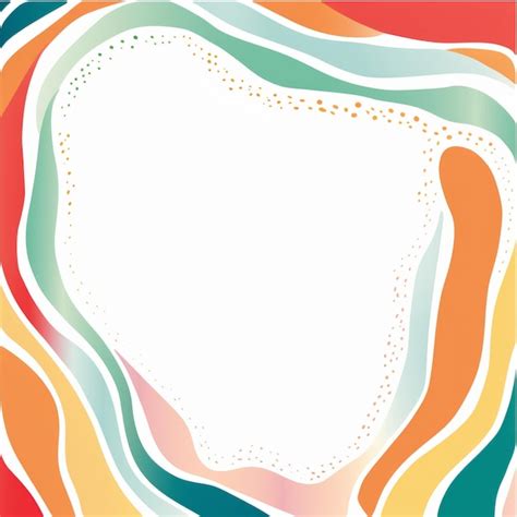 premium photo colorful abstract background with white space for text