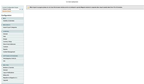 Systemconfiguration Disappeared After Disabling A Magento Forums