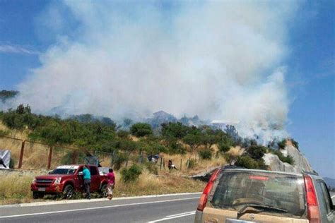Alerta Roja En Quilpué Por Incendio Forestal De Comportamiento Extremo