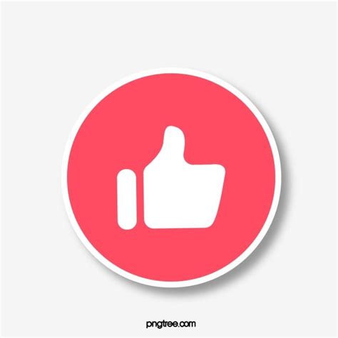 Thumbs Up And Down Icon On A Pink Circle