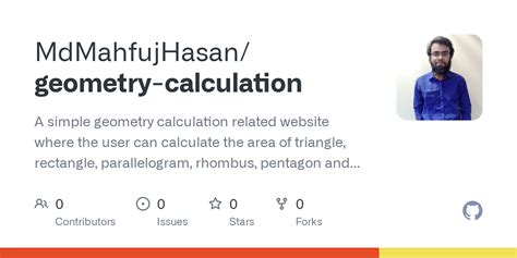 Github Mdmahfujhasangeometry Calculation A Simple Geometry