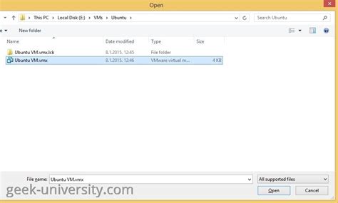 Move A Virtual Machine VMware Player