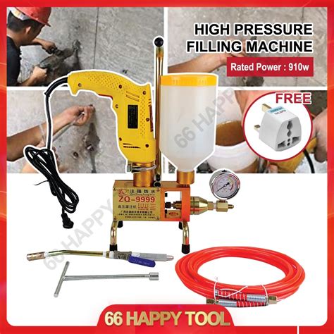 910w High Pressure Filling Machine Electric Injection Pump Grouting