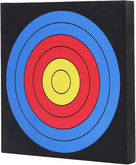Jp アーチェリー練習ターゲット 軽量 50x50x5cm 高密度フォーム ターゲット ハンティング 射撃練習