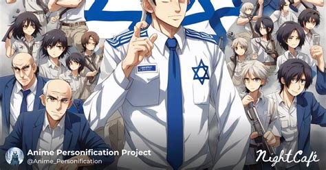 Nation Anime The State Of Israel Israel Personified Anim