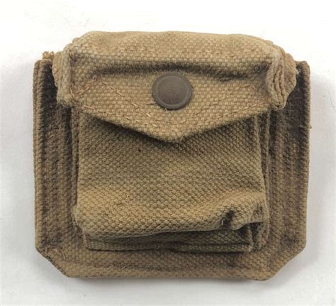 Ww2 1941 1937 Pattern Webbing Pistol Ammo Pouch