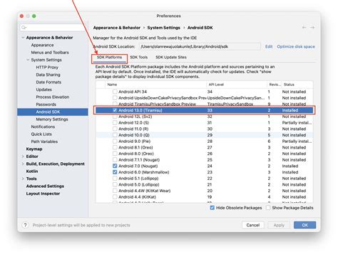 Installation On Macos