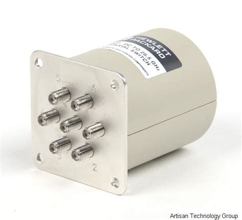 Hp 87106c Multiport Coaxial Switch Dc To 26 5 Ghz Sp6t Artisantg™