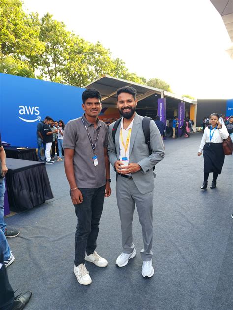 Awssummit Aws Awssummitbengaluru Cloudcomputing Awscommunity Devops Challa Parthasaradi