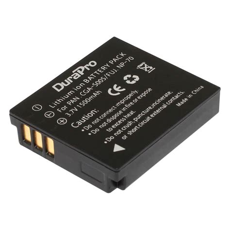 DuraPro 1Pc 1500mAh CGA S005E BCC12 S005E DB60 NP70 Battery DMW BCC12