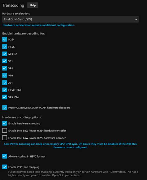 Enabling Intel Qsv For Jellyfin Docker Image Inside Of Lxc On Proxmox 7