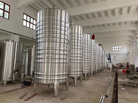 Beverage Fermenting Tank Stainless Steel 20bbl 30bbl Wine Fermentation