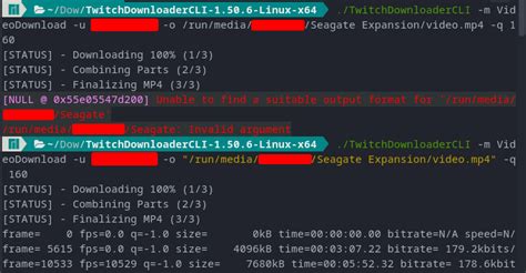 Unable To Save Downloads To NTFS HDD Issue Lay TwitchDownloader GitHub
