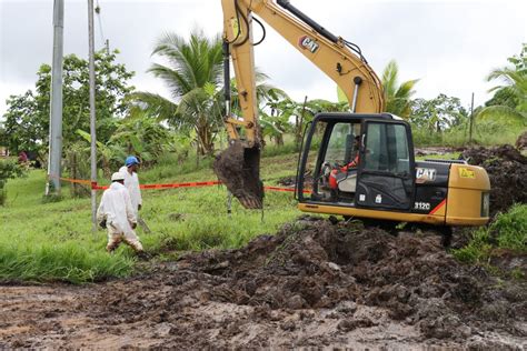 Heritage Pipeline Ruptures In Fyzabad