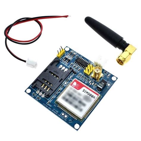 Módulo GSM GPRS SIM900A Antena Dual Band para Arduino Casa da