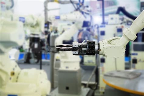 A Robotic Arm Stock Photo Image Of Automatic Line