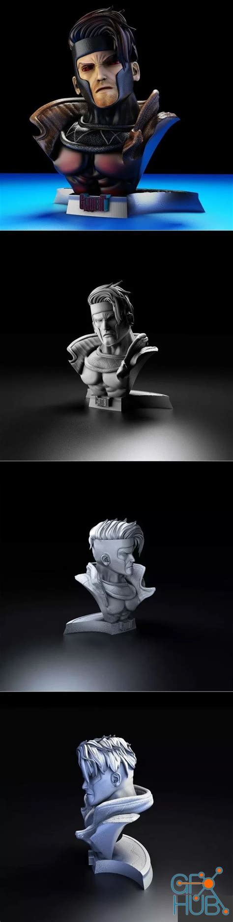 D Print Model Gambitc