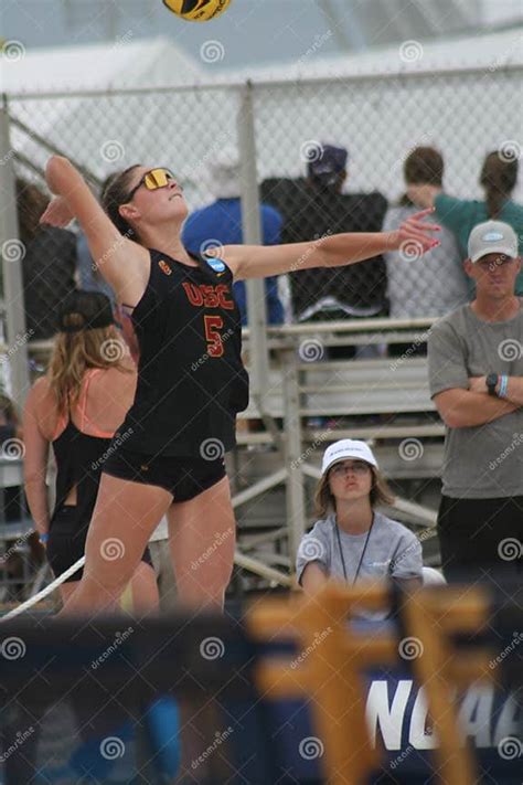 Women S Ncaa Beach Volleyball Championships 2023 Lxxii Editorial Stock