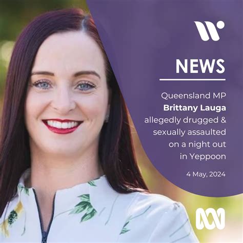 We Stand By You Brittany Lauga Mp The Member For Keppel Wrote That